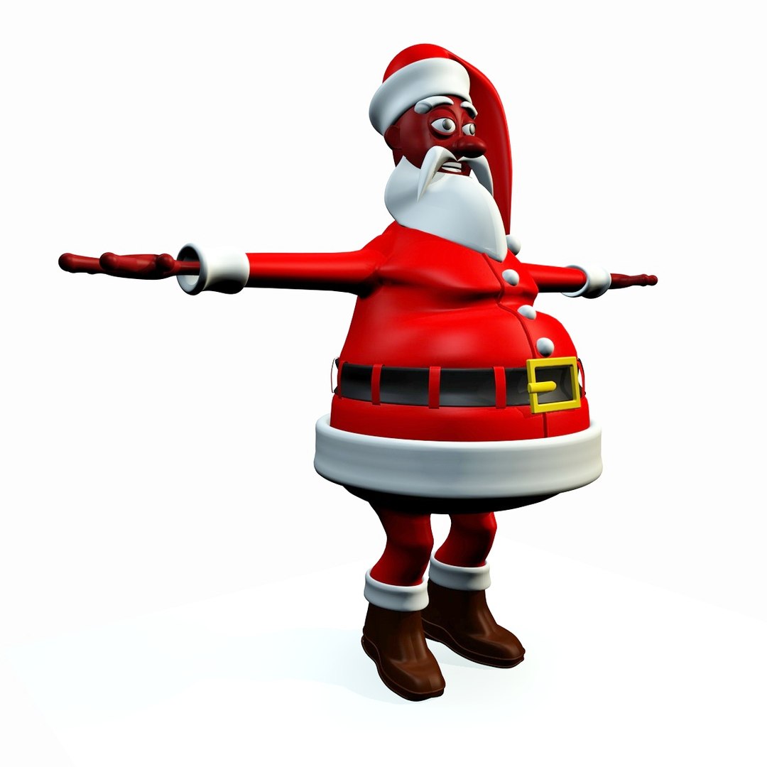 Joe Santa Claus 3d 3ds