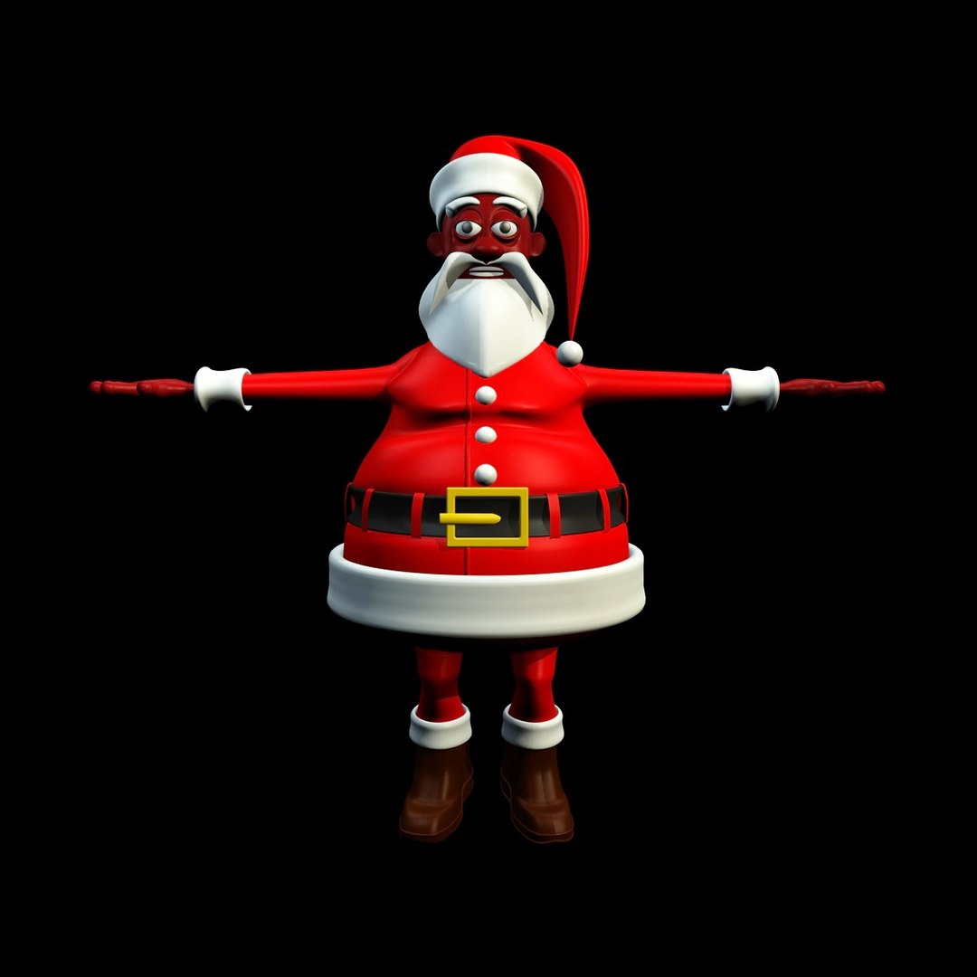Joe Santa Claus 3d 3ds