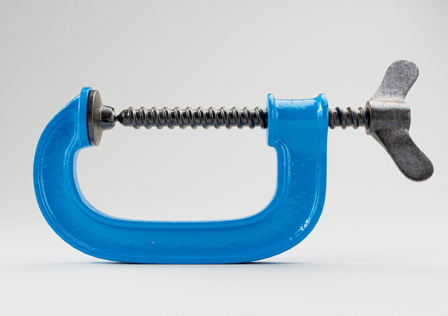 3D Vintage G-clamp model - TurboSquid 2183250