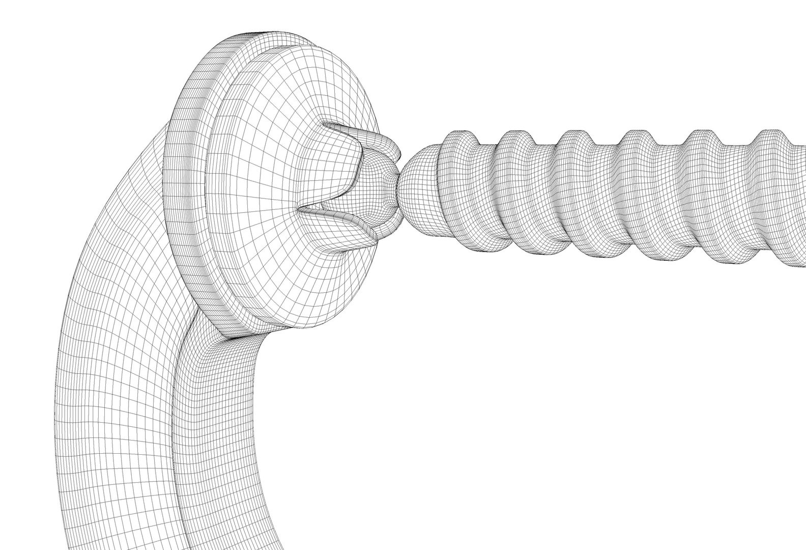 3D Vintage G-clamp model - TurboSquid 2183250