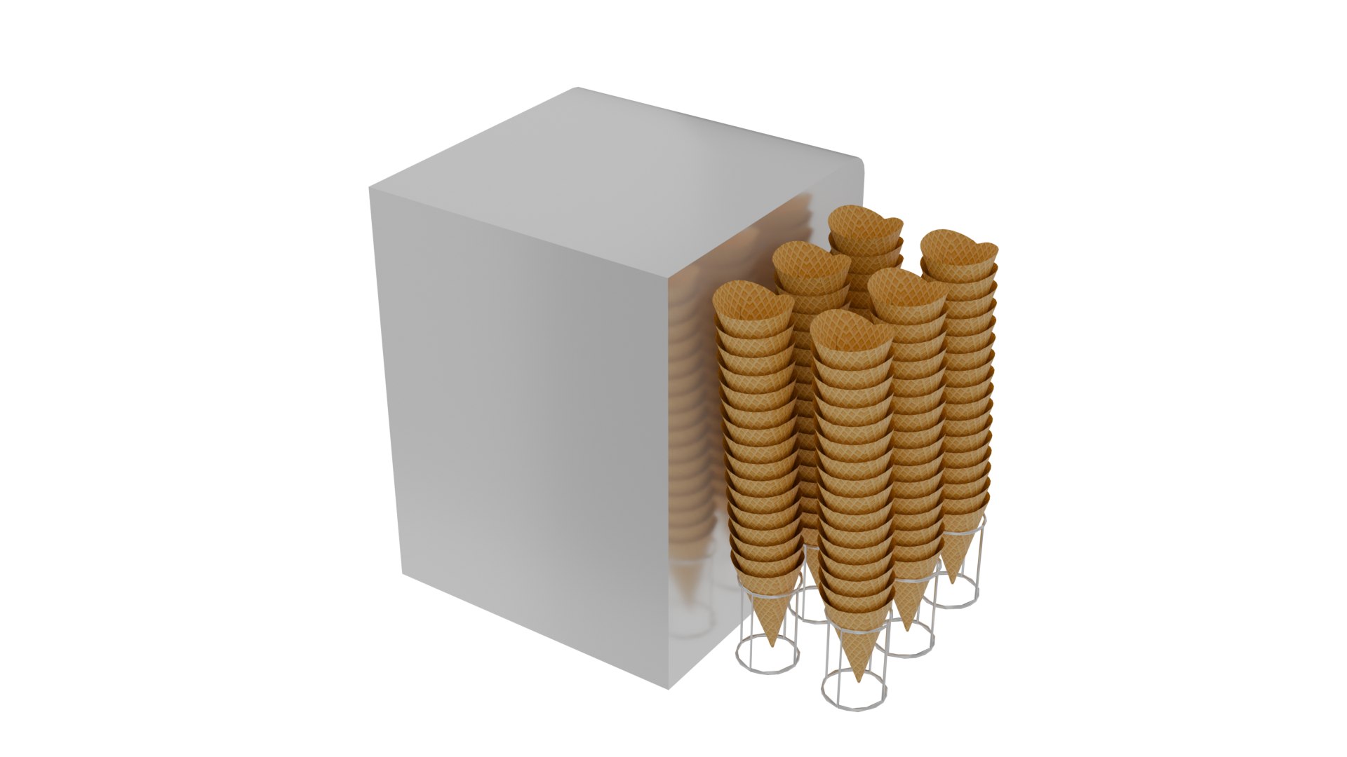 3D Realistic Ice Cream Machine 3D Asset - TurboSquid 2392199