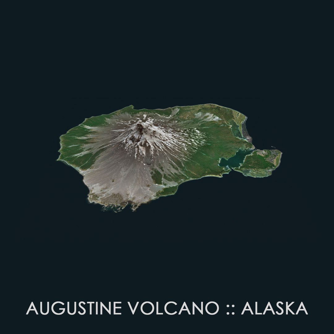 Augustine Volcano 3D - TurboSquid 1389873