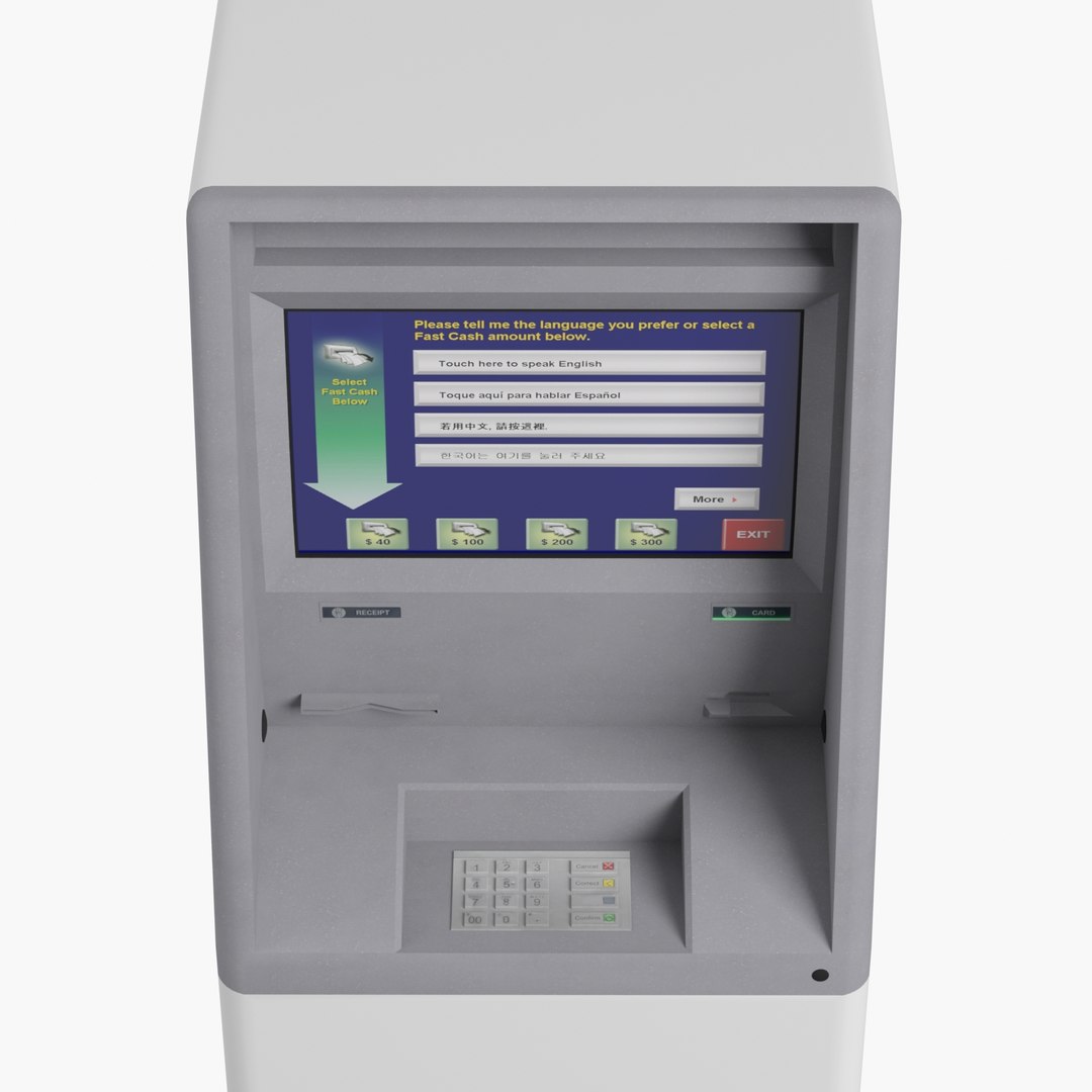 Obj Atm Machine Cash