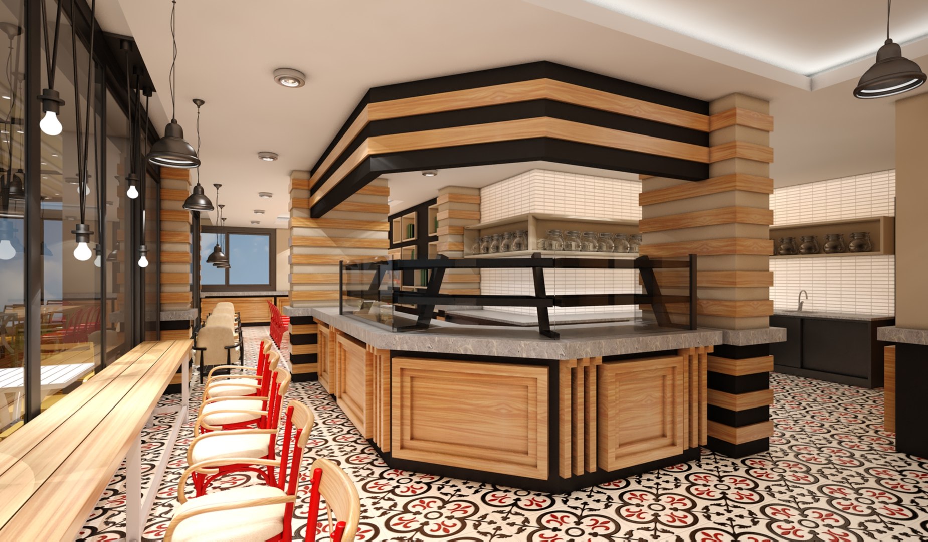 Max Cafe Interior