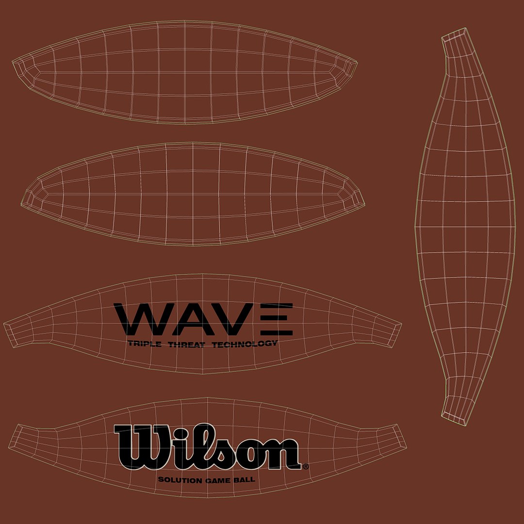 Basketball Wilson Wave 3d Max