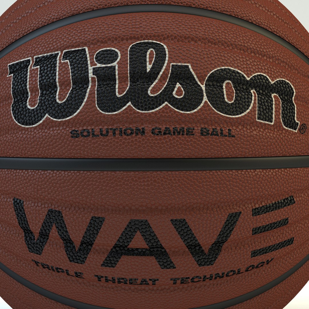 Basketball Wilson Wave 3d Max