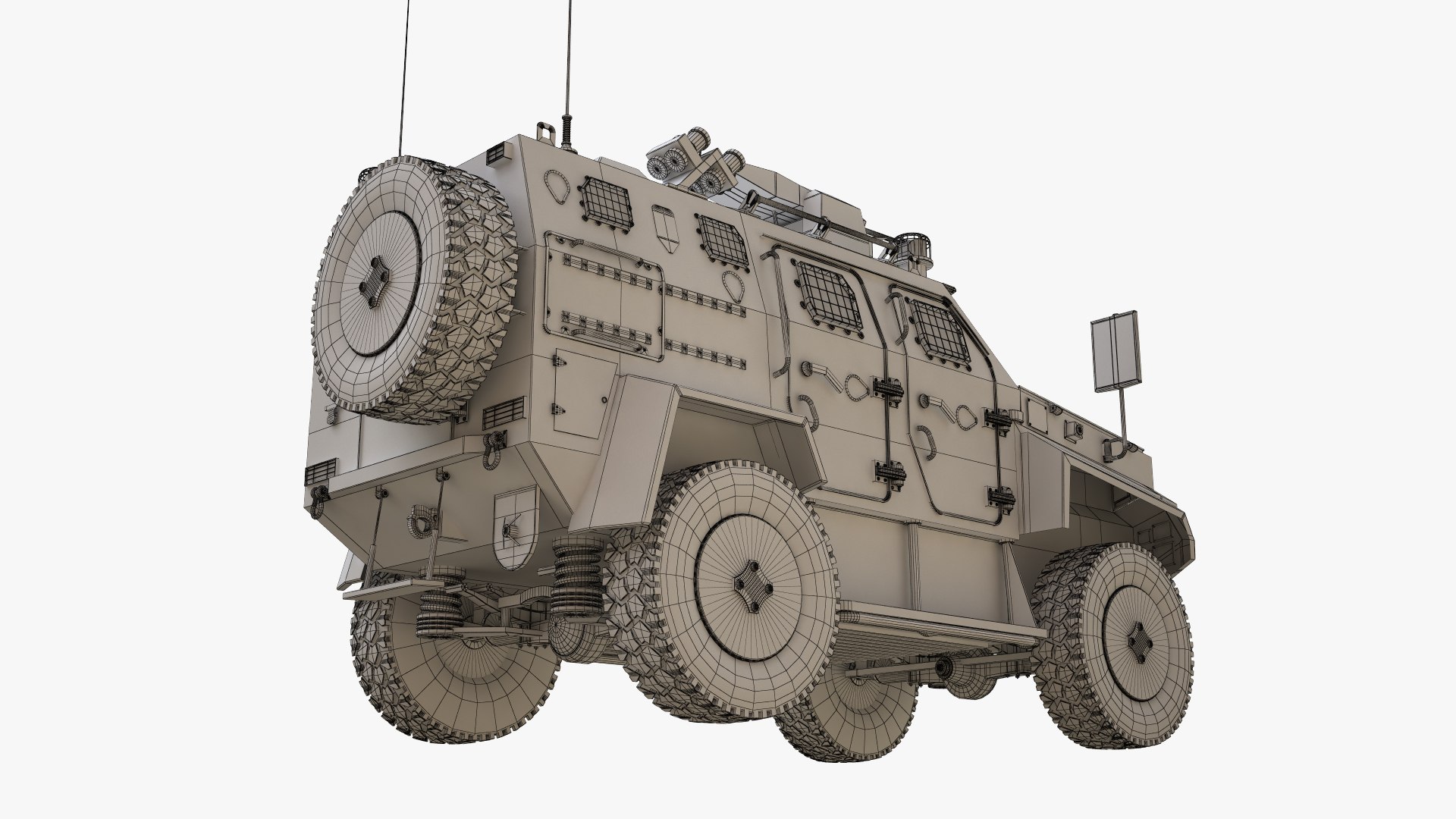 Military Armored Vehicle 3D Model - TurboSquid 1739651