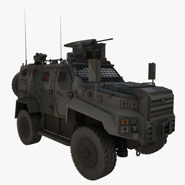 Military Armored Vehicle 3D model - TurboSquid 1739651