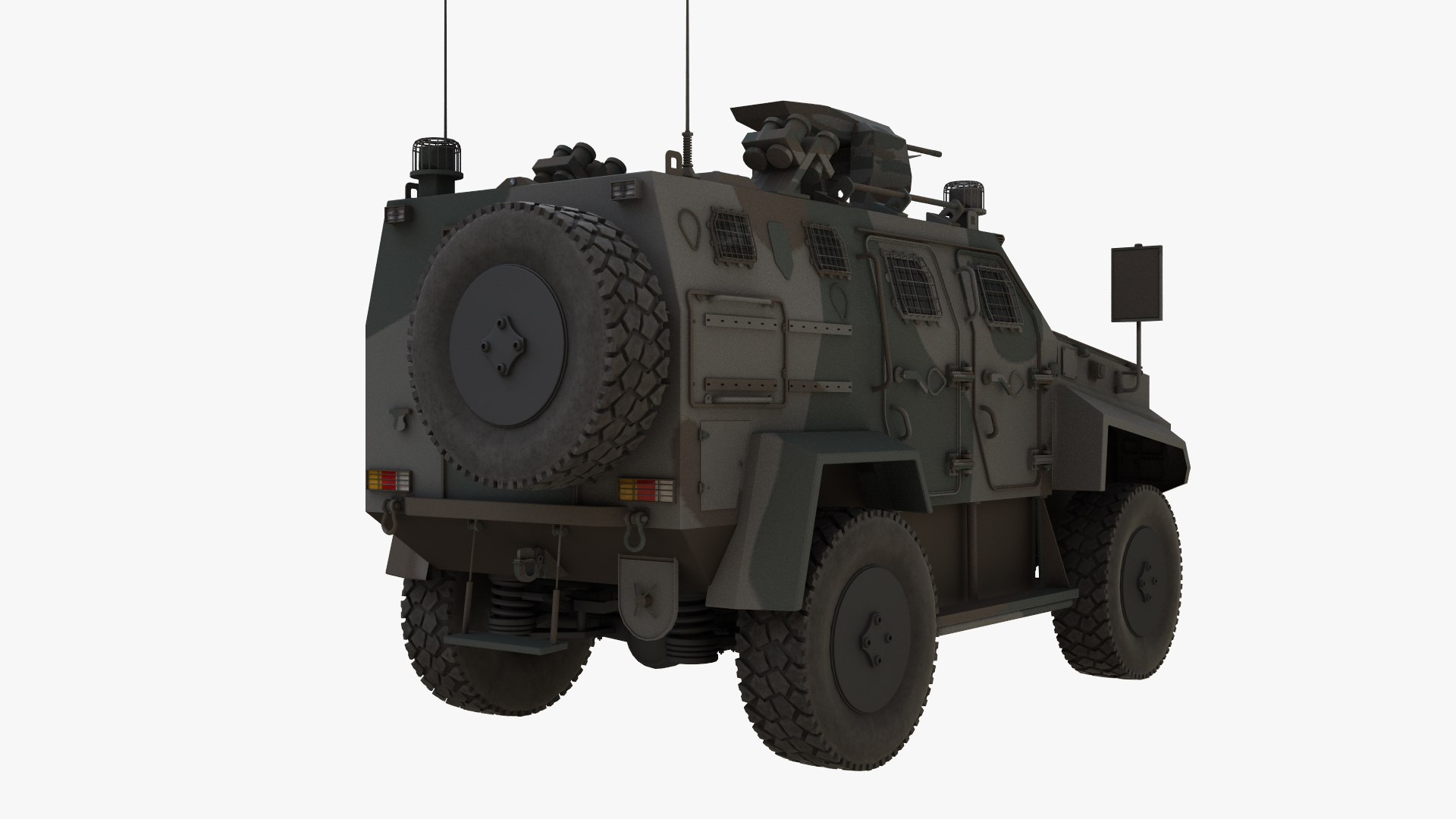 Military Armored Vehicle 3D Model - TurboSquid 1739651