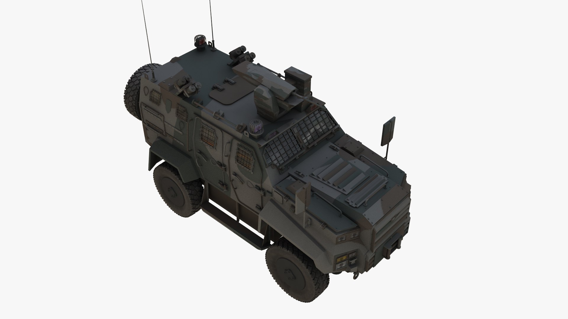 Military Armored Vehicle 3D Model - TurboSquid 1739651