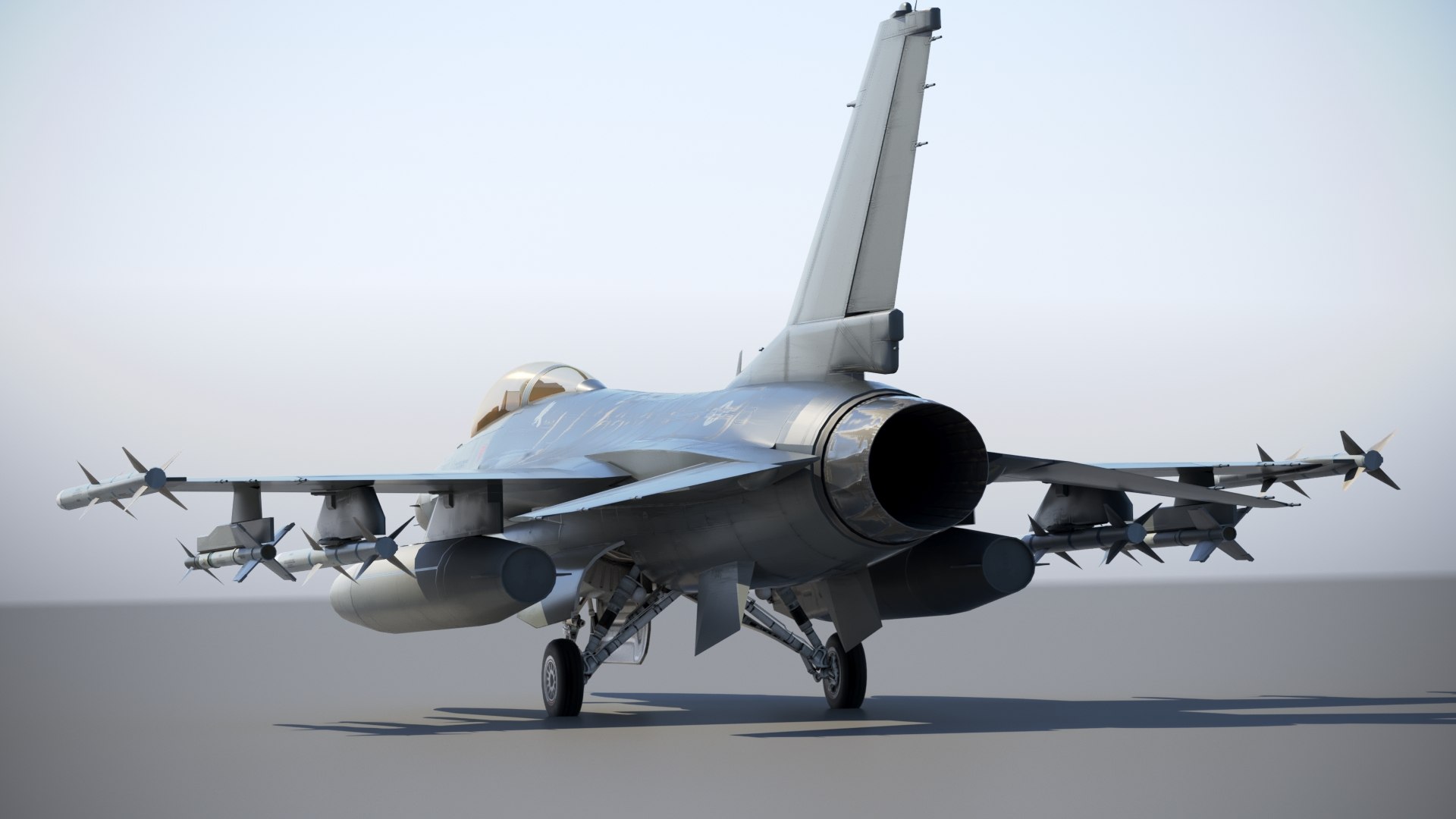 3D Precise F-16 Model - TurboSquid 1449767