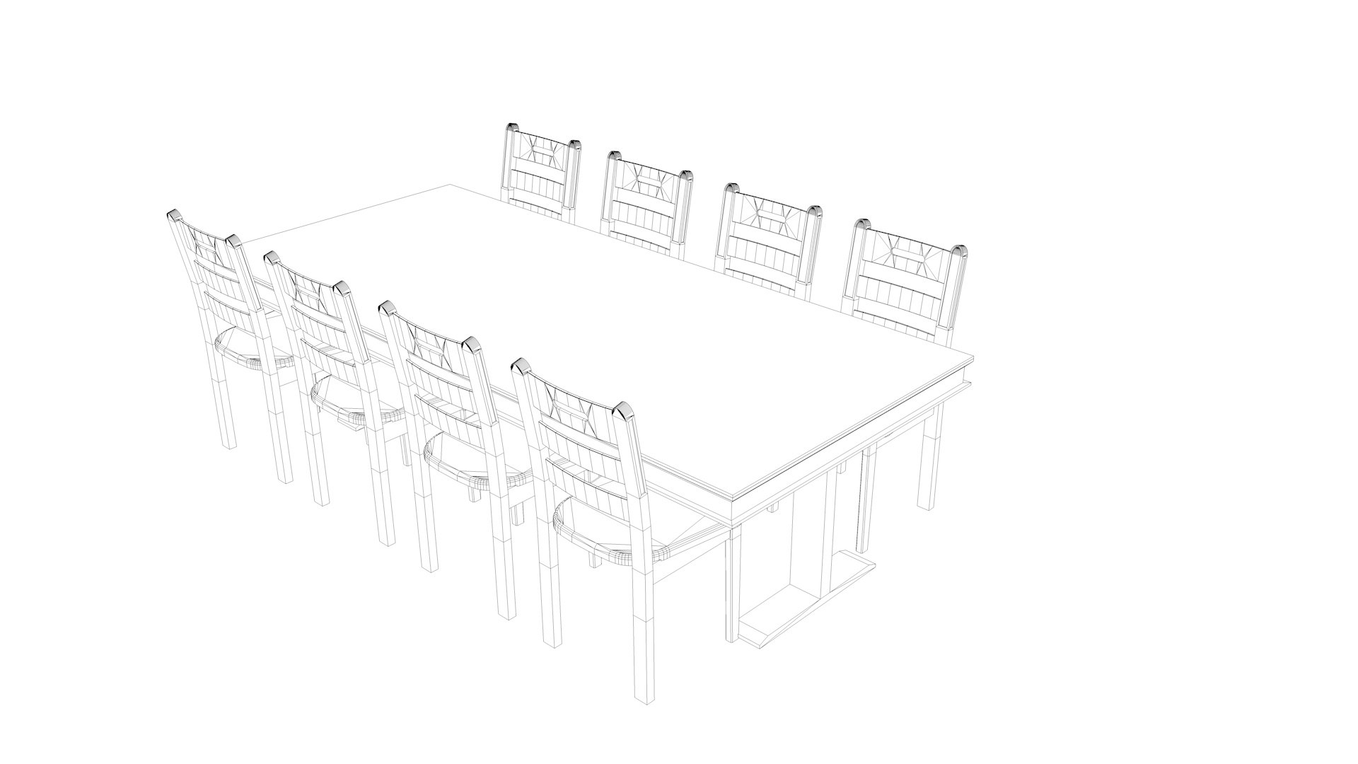 3D Table Model - TurboSquid 1840511