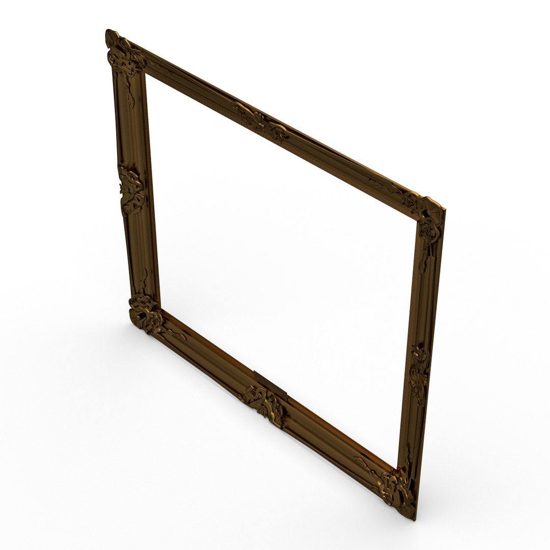 3d Model Of Picture Frame V4