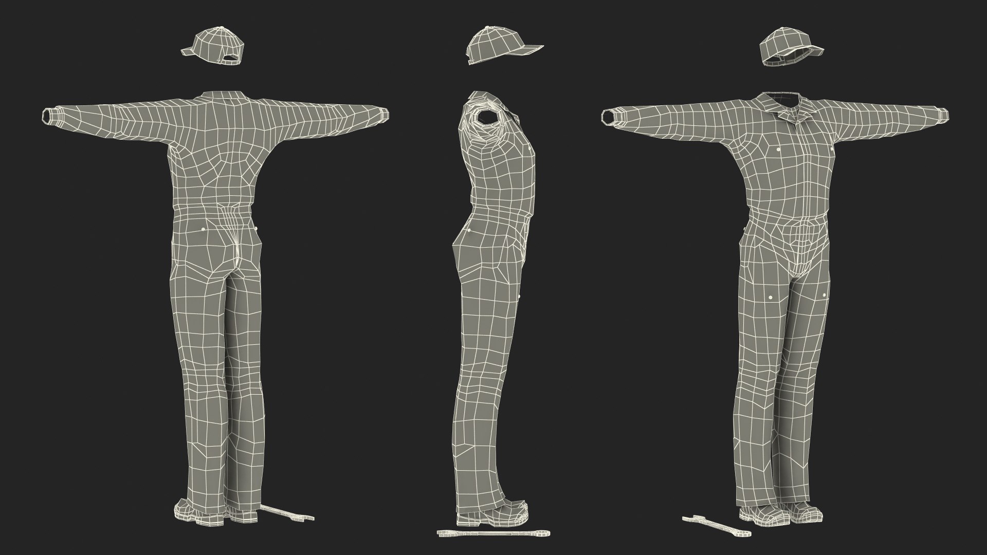 Auto Mechanic Clothes Model - TurboSquid 1603266