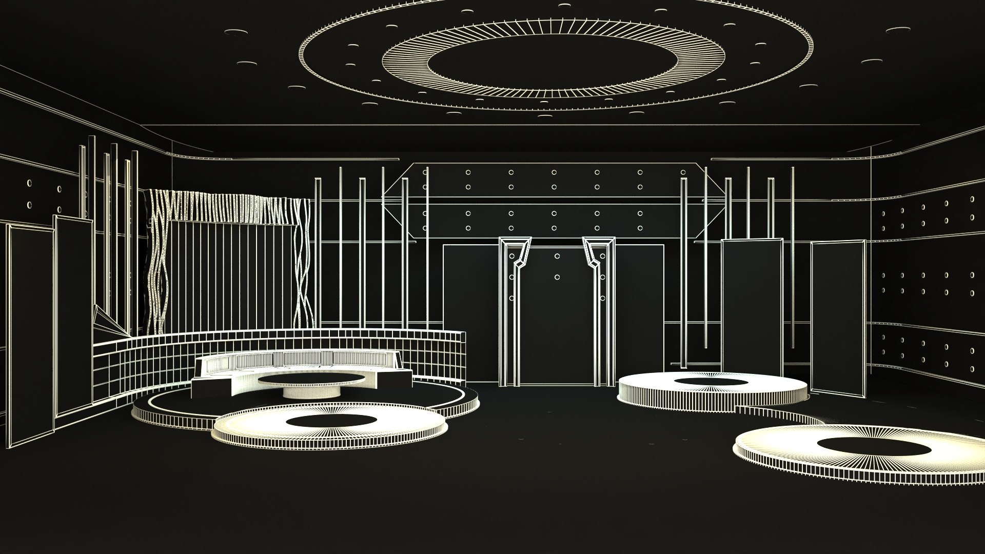 3D Model Tv Studio Design - TurboSquid 1784961