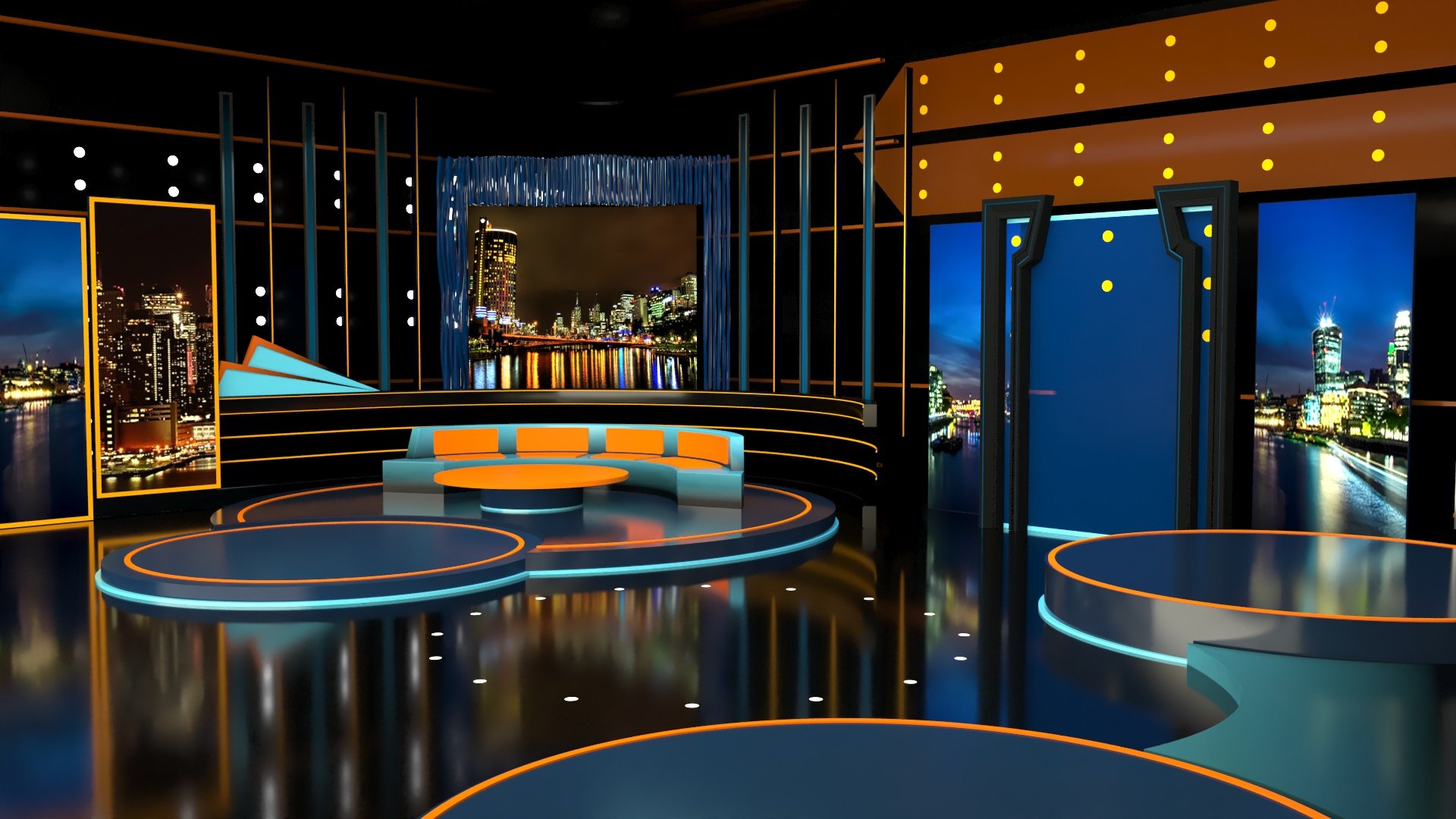 Modern Tv Studio Design