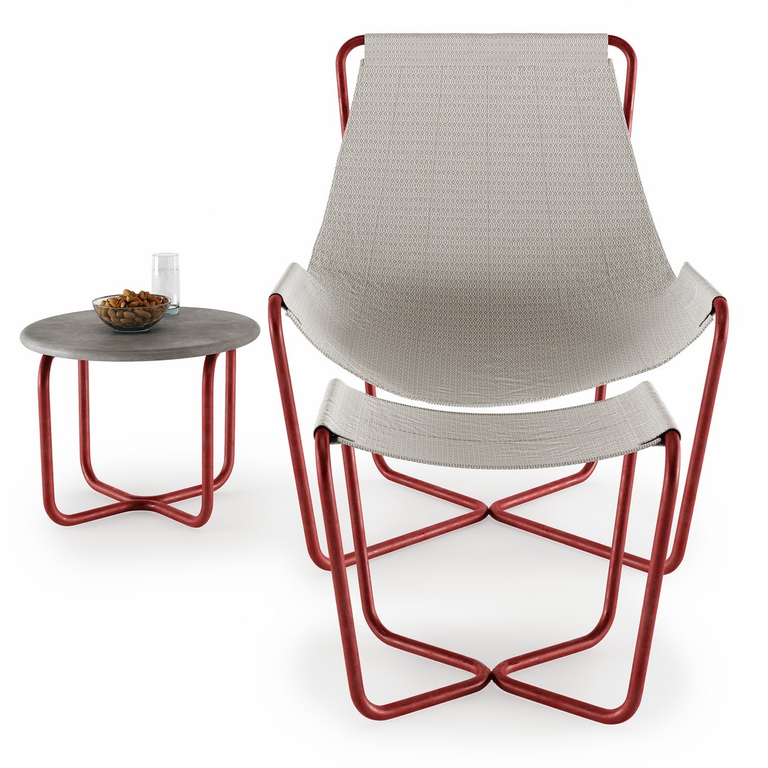 3D Model Sling Set Red - TurboSquid 1919247