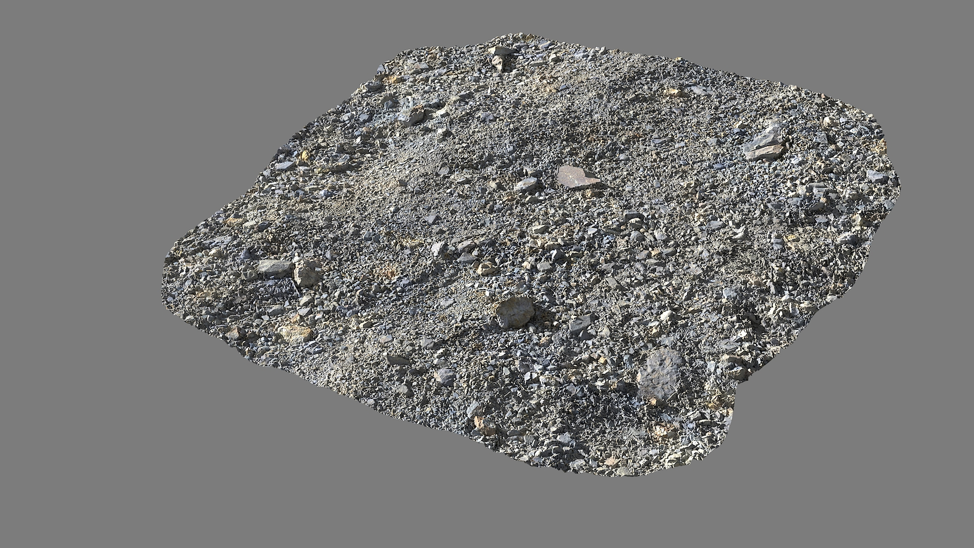 Scanned Ground Gravel 03 3D Model - TurboSquid 2108438