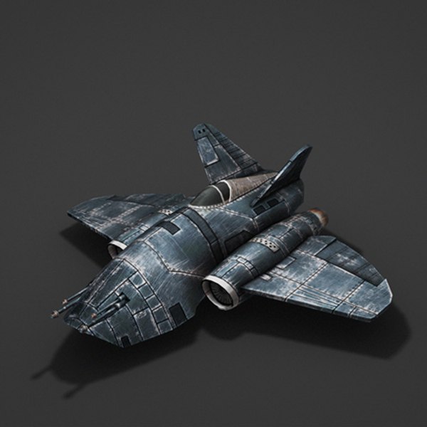 avian sci-fi polys 3d max