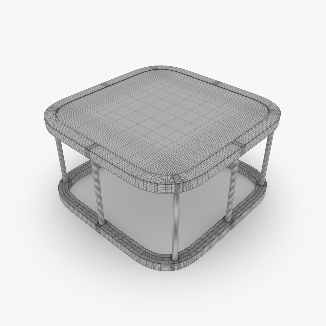 Wooden Table With Glass Top Model - TurboSquid 1893523