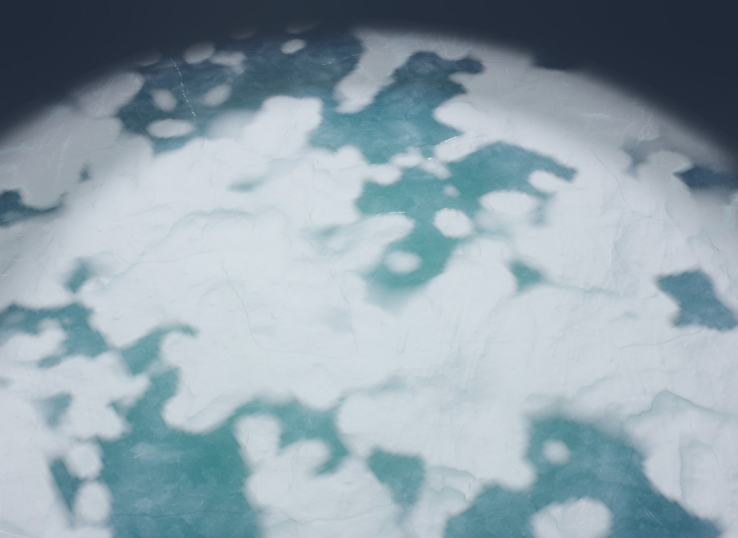 3D Cartoon Icy Terrain Model - TurboSquid 1805555