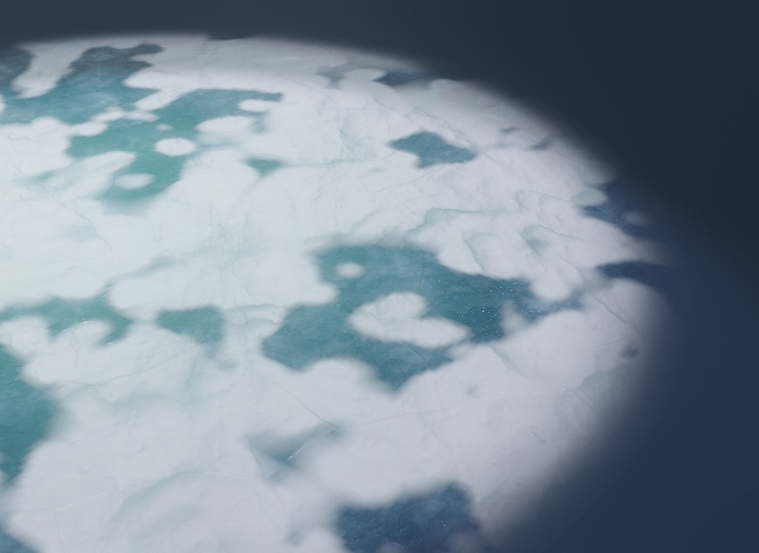 3D Cartoon Icy Terrain Model - TurboSquid 1805555