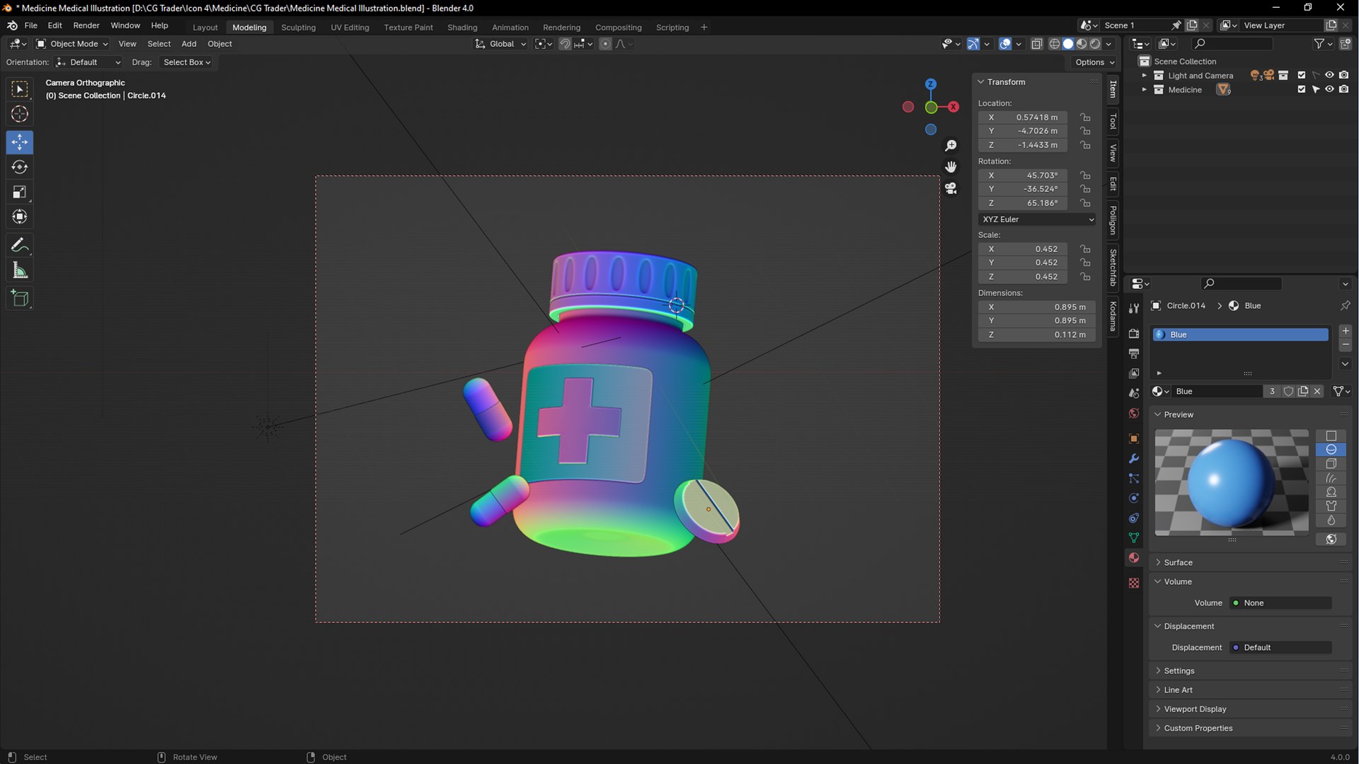 3D Medicine Medical 3D Illustration - TurboSquid 2230287
