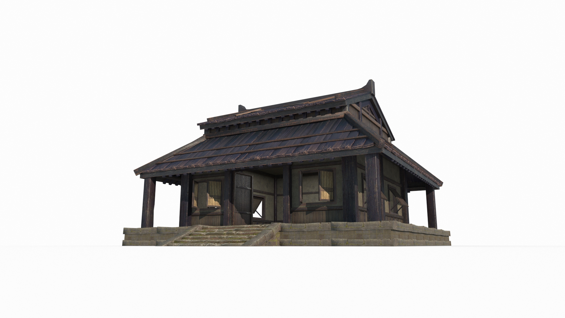 3D Asian Ancient Architecture City Workshop - TurboSquid 2152953 3D Asian Ancient Architecture City Workshop - TurboSquid 2152953