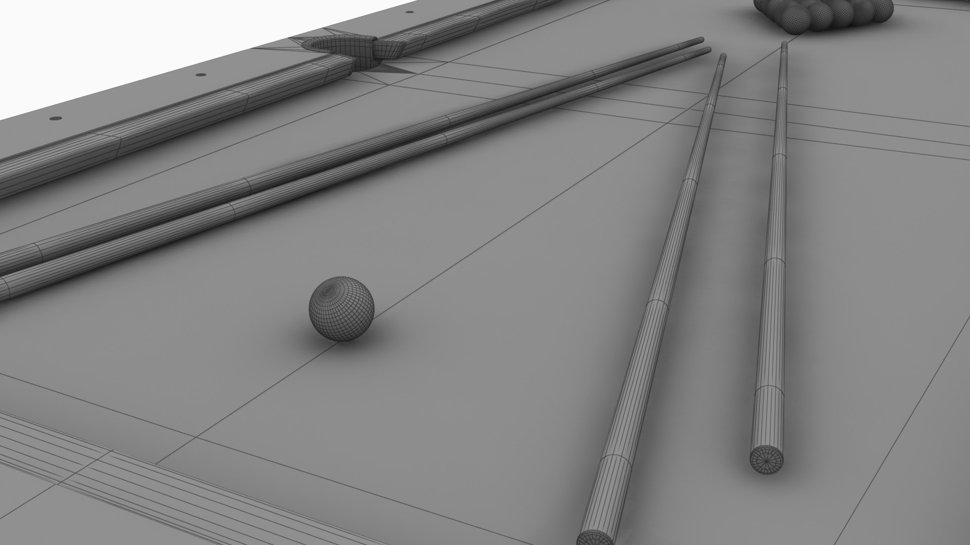 3D Billard Table Model - TurboSquid 1493302