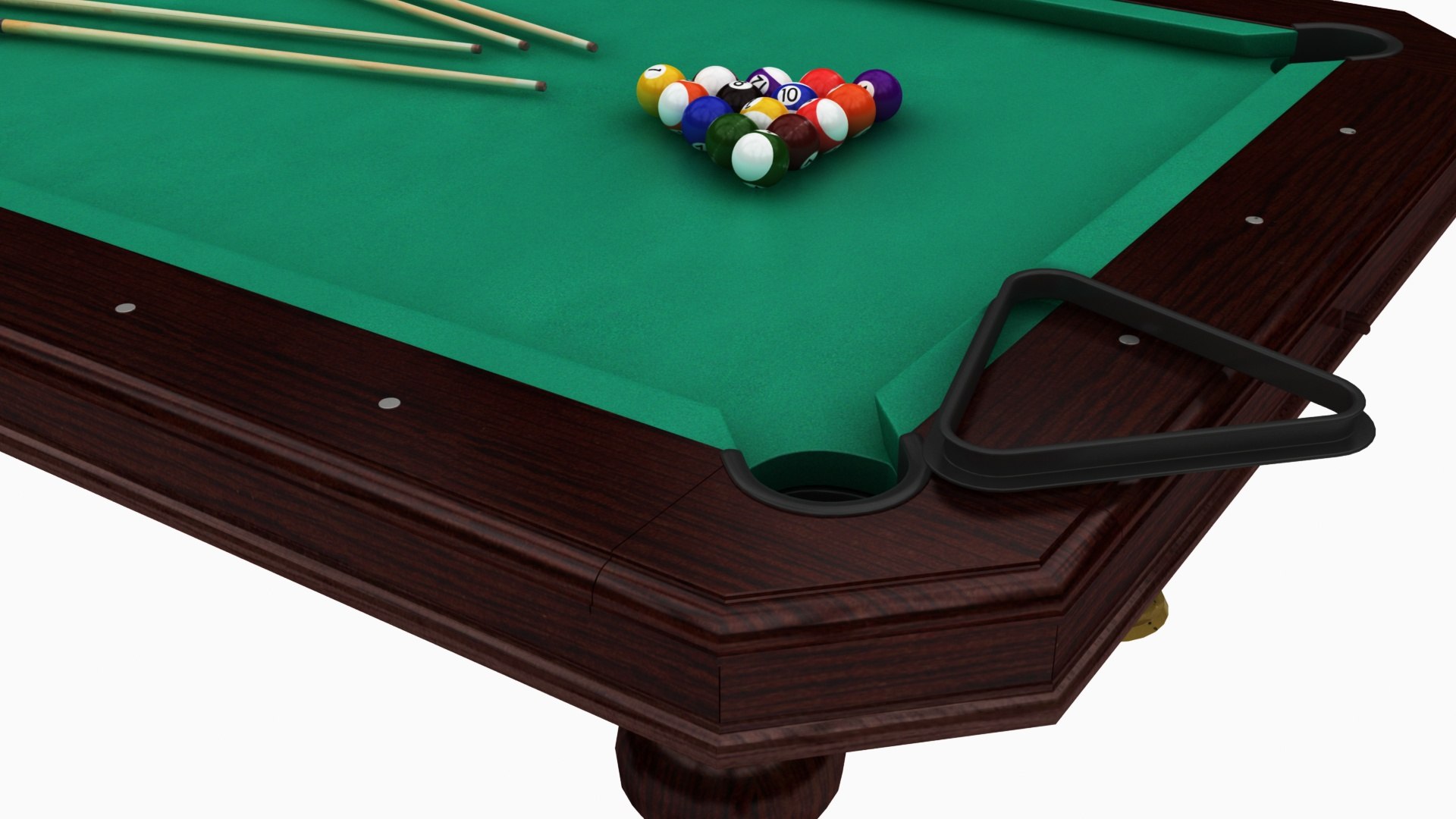 3D Billard Table Model - TurboSquid 1493302