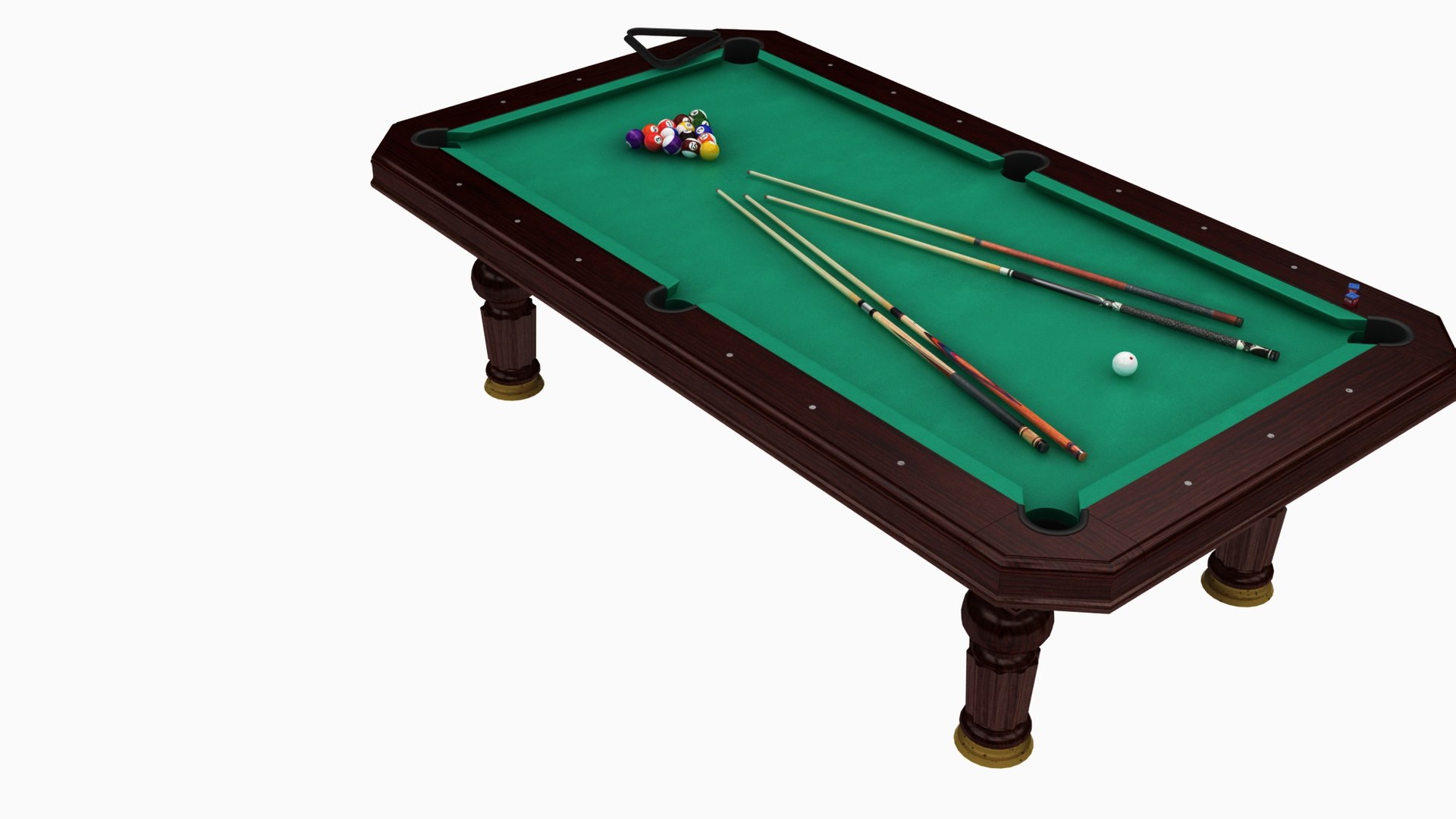 3D Billard Table Model - TurboSquid 1493302