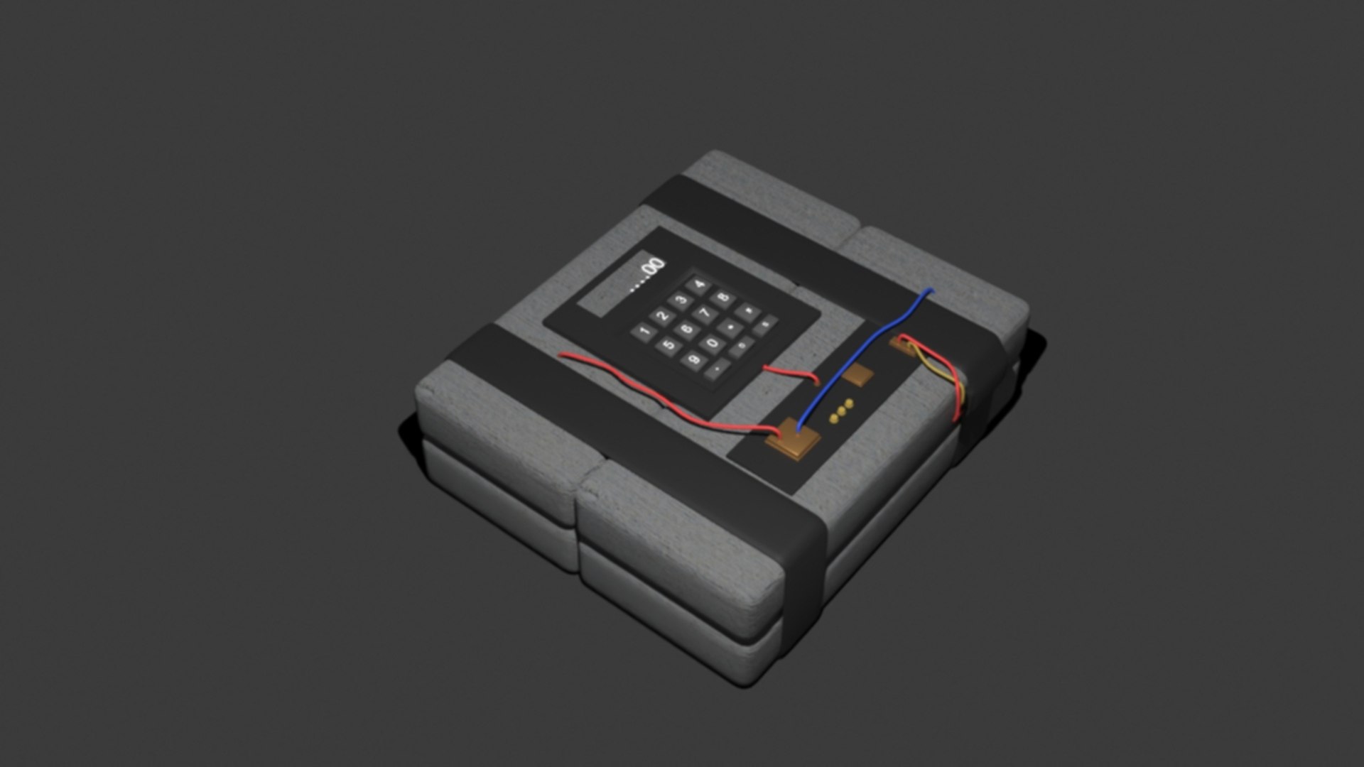 C4 Explosives 3D Model - TurboSquid 1601726