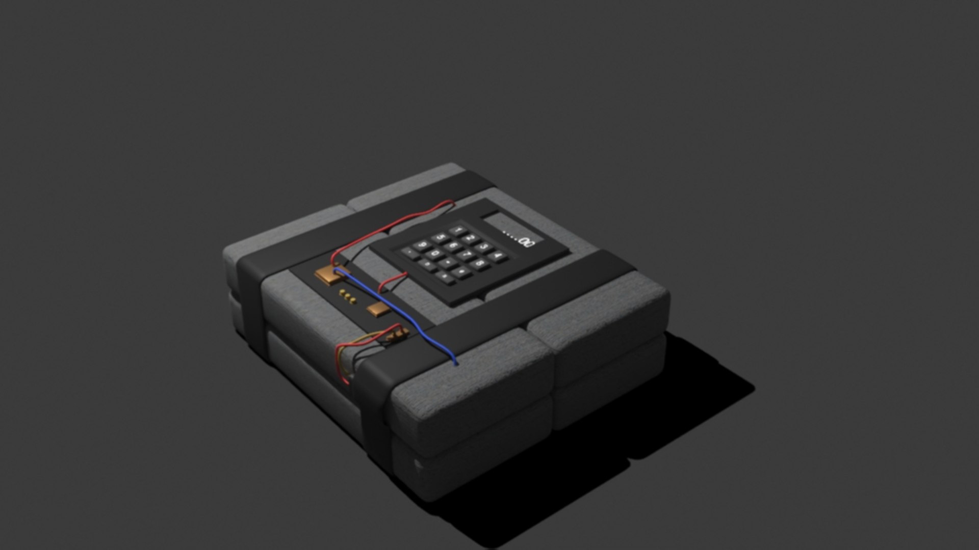 C4 Explosives 3D Model - TurboSquid 1601726