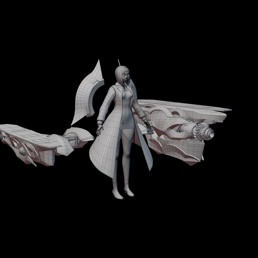 3D Model Azur Lane Bean - TurboSquid 2194381