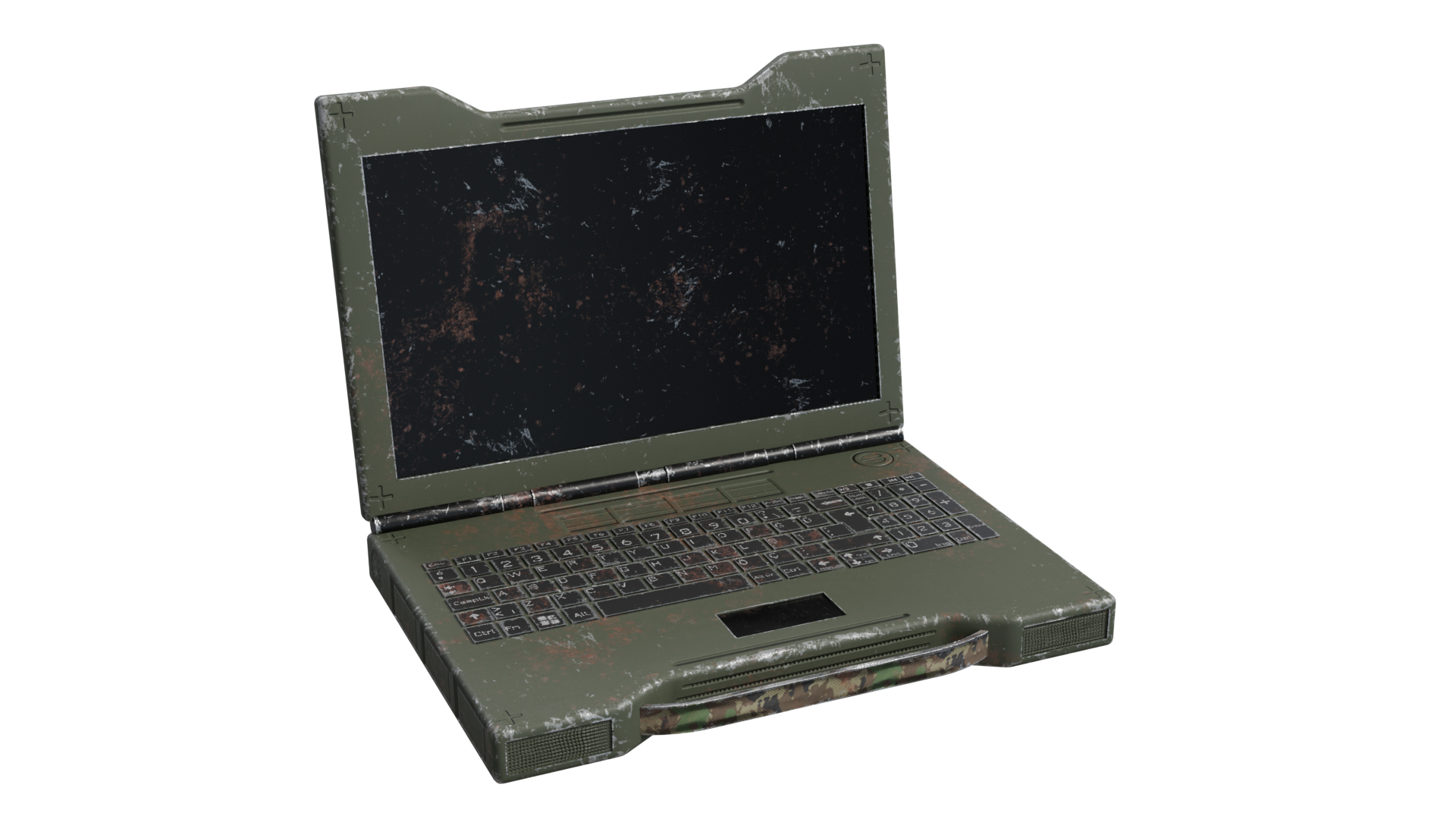 Military Laptop - Low Poly Game Ready 3D - TurboSquid 2390897