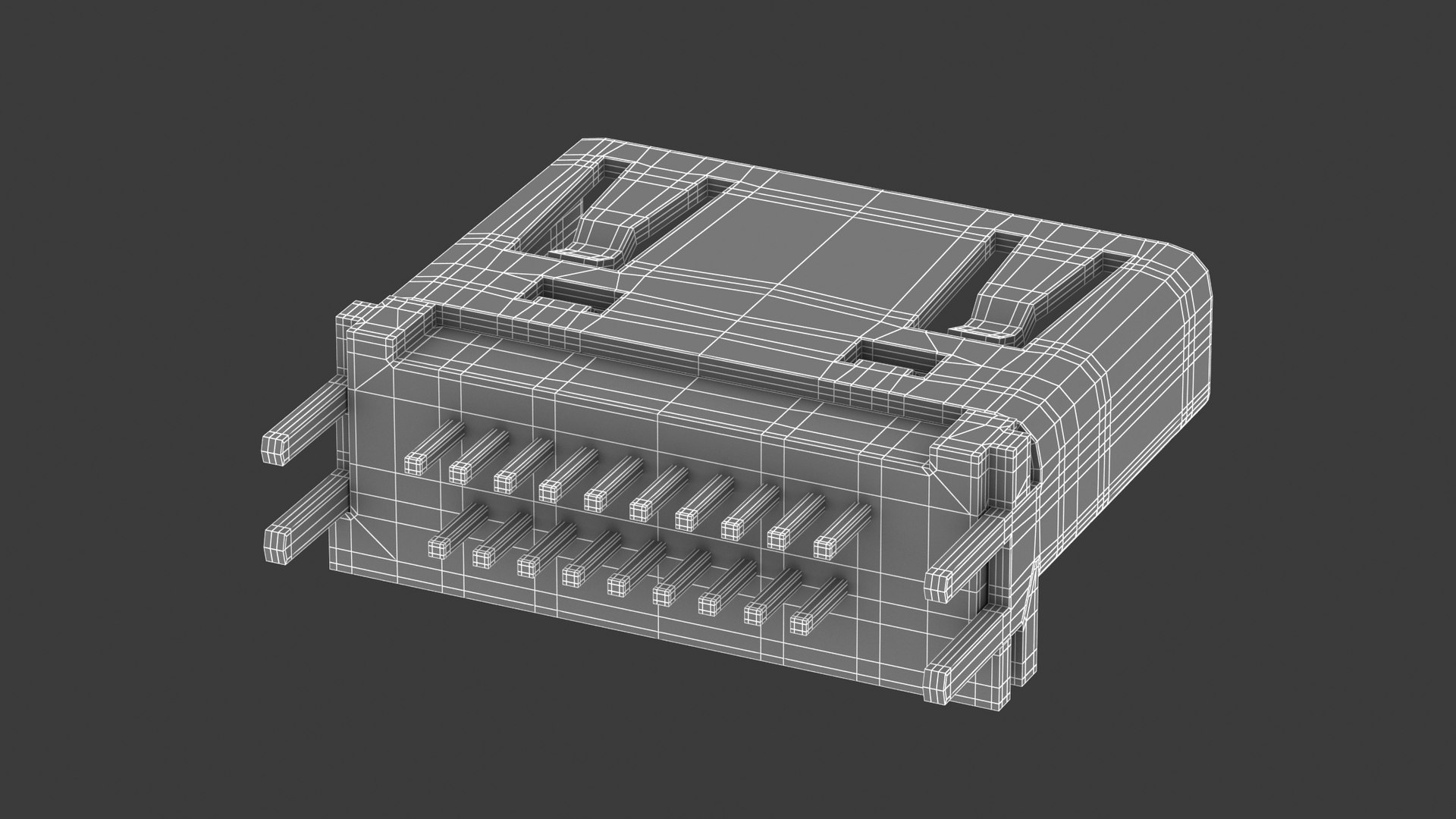 3D Connectors Electronics Model - TurboSquid 1639309