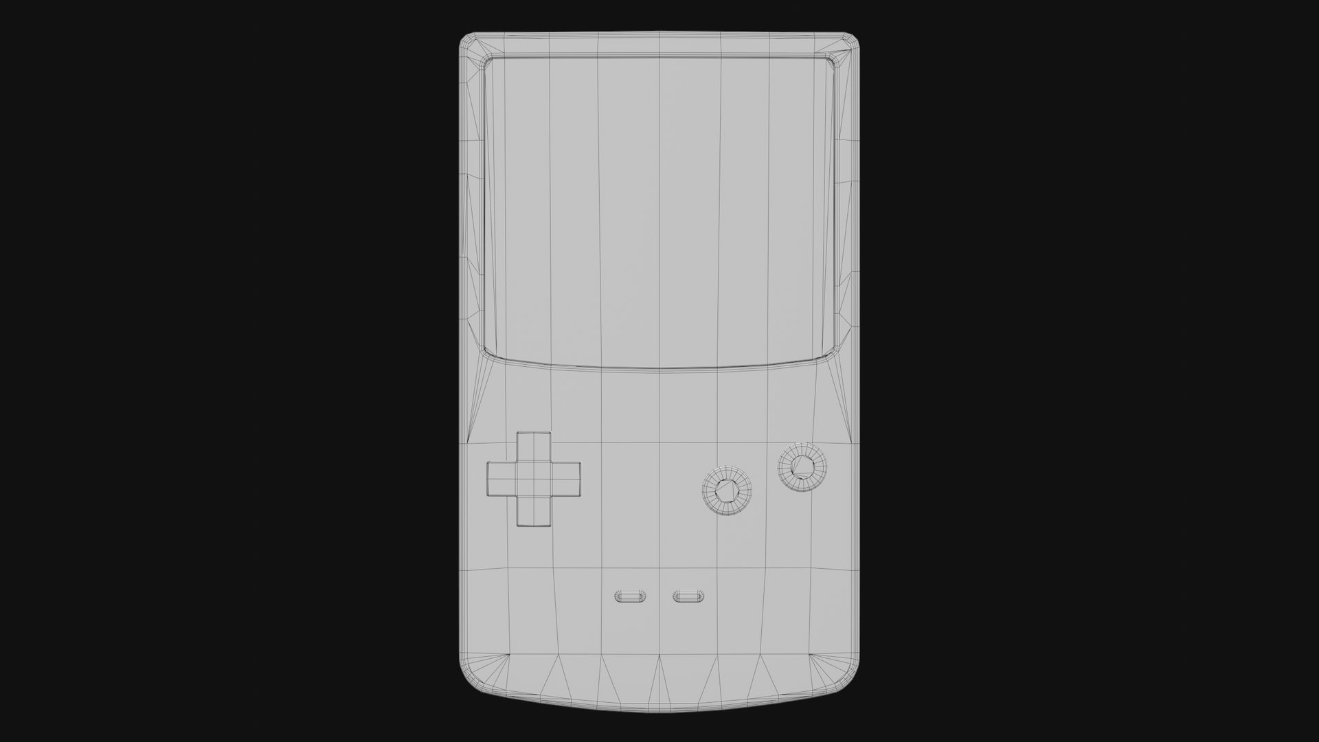 Nintendo Game Boy Color - Yellow 3D model - TurboSquid 2167375
