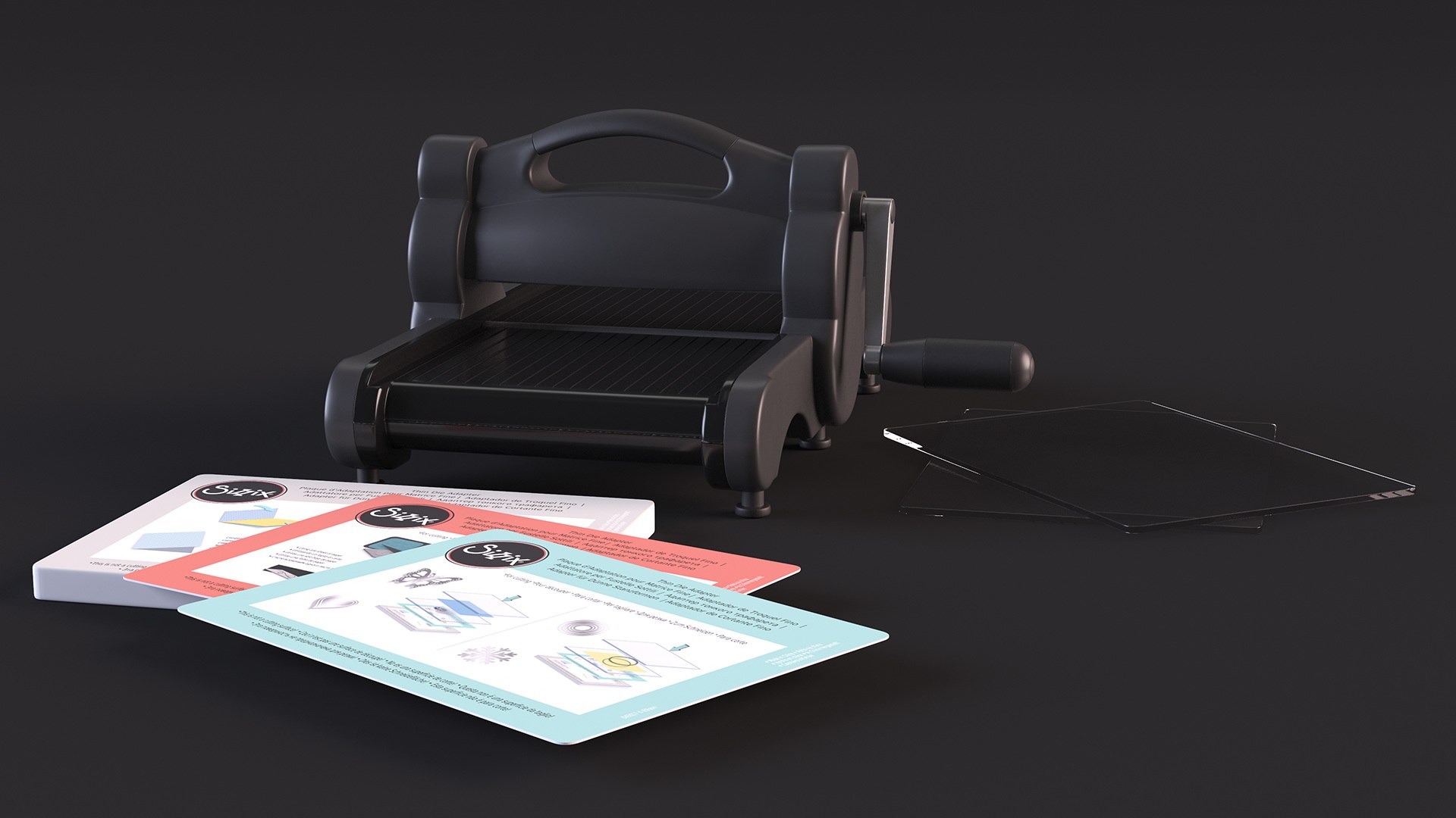 3D Cutting Machine With Materials Black - TurboSquid 2060339