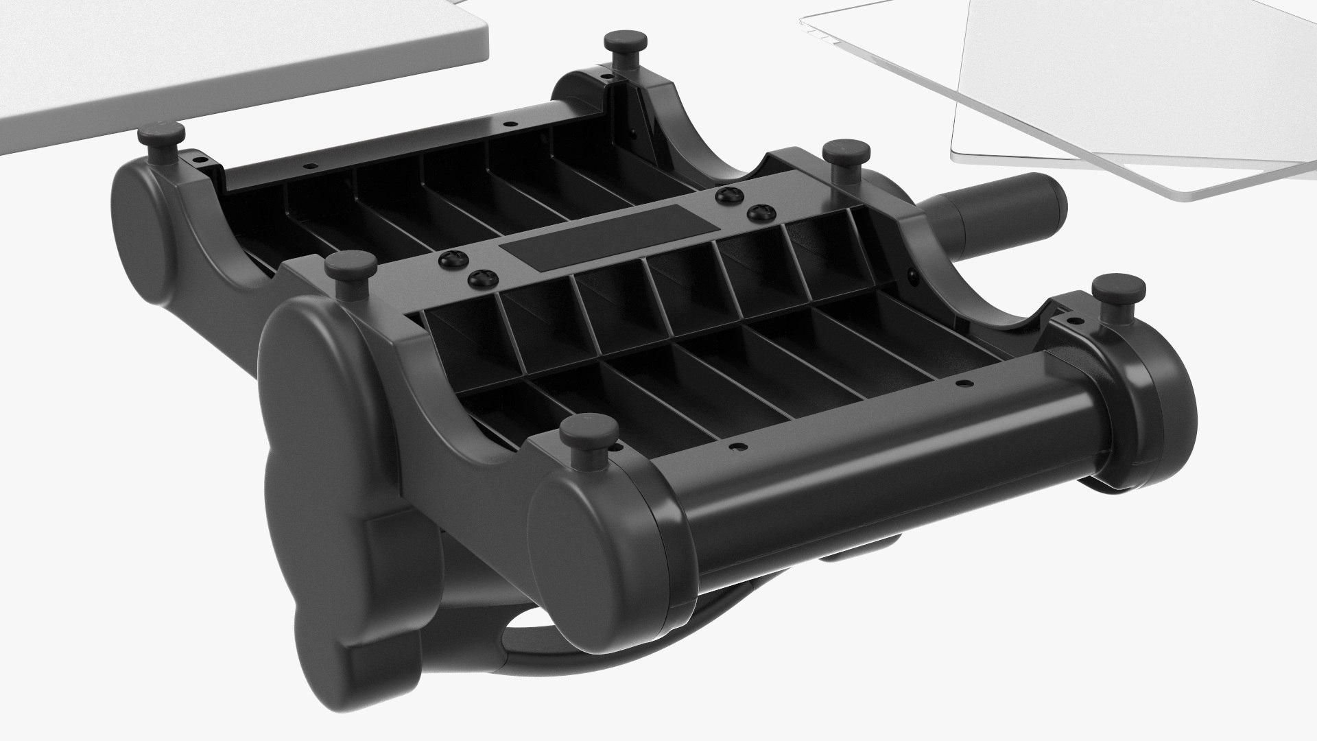 3D Cutting Machine With Materials Black - TurboSquid 2060339