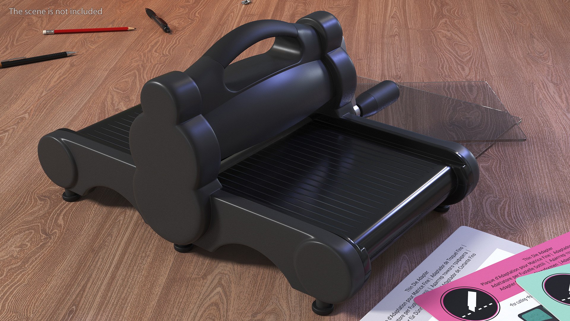 3D Cutting Machine With Materials Black - TurboSquid 2060339