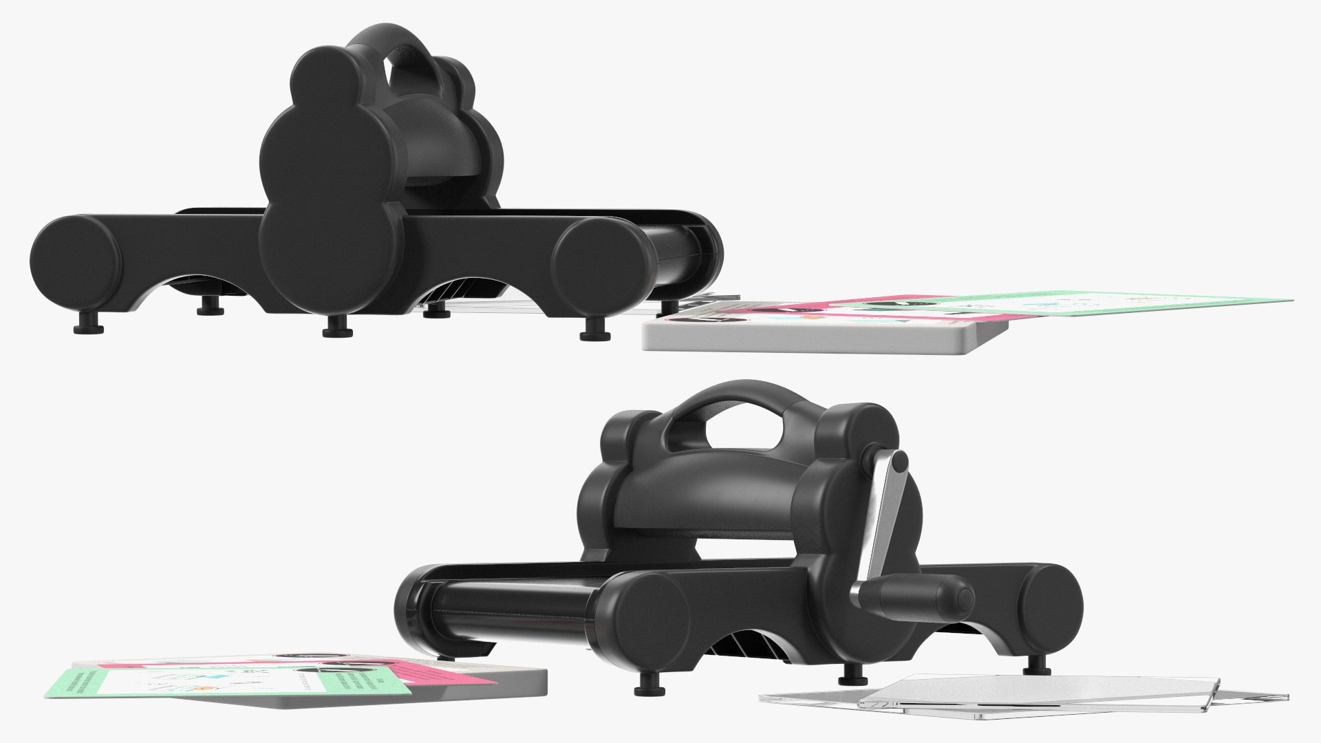 3D Cutting Machine With Materials Black - TurboSquid 2060339