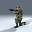 Ranger Soldier Trooper 3d Model