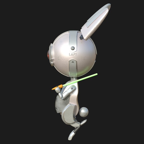 3D модель Кролик Робот 3D Модель - TurboSquid 1446861
