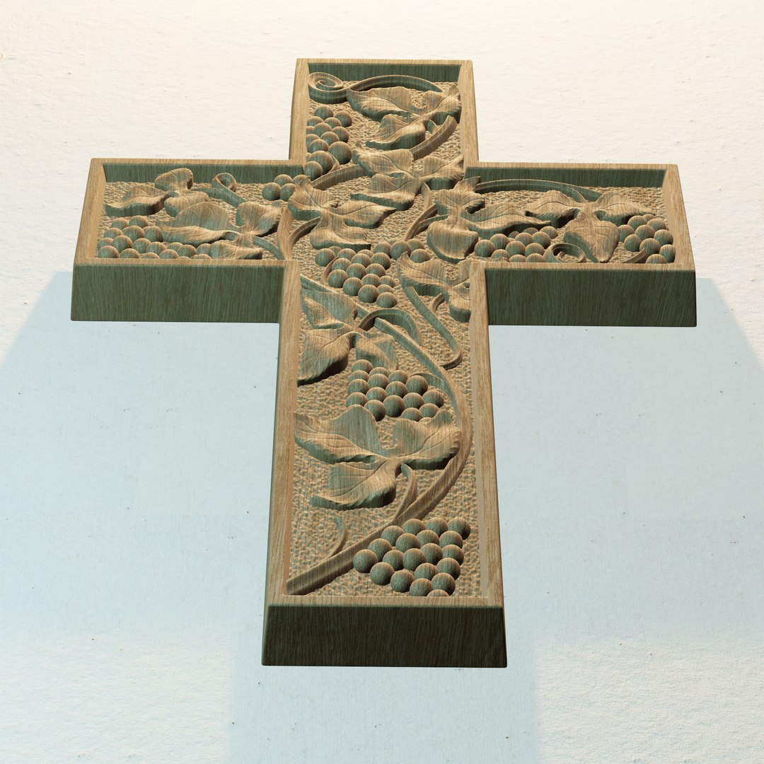 3D Model CROSS 2 STL FILE 3D MODEL FOR CNC - TurboSquid 2191214