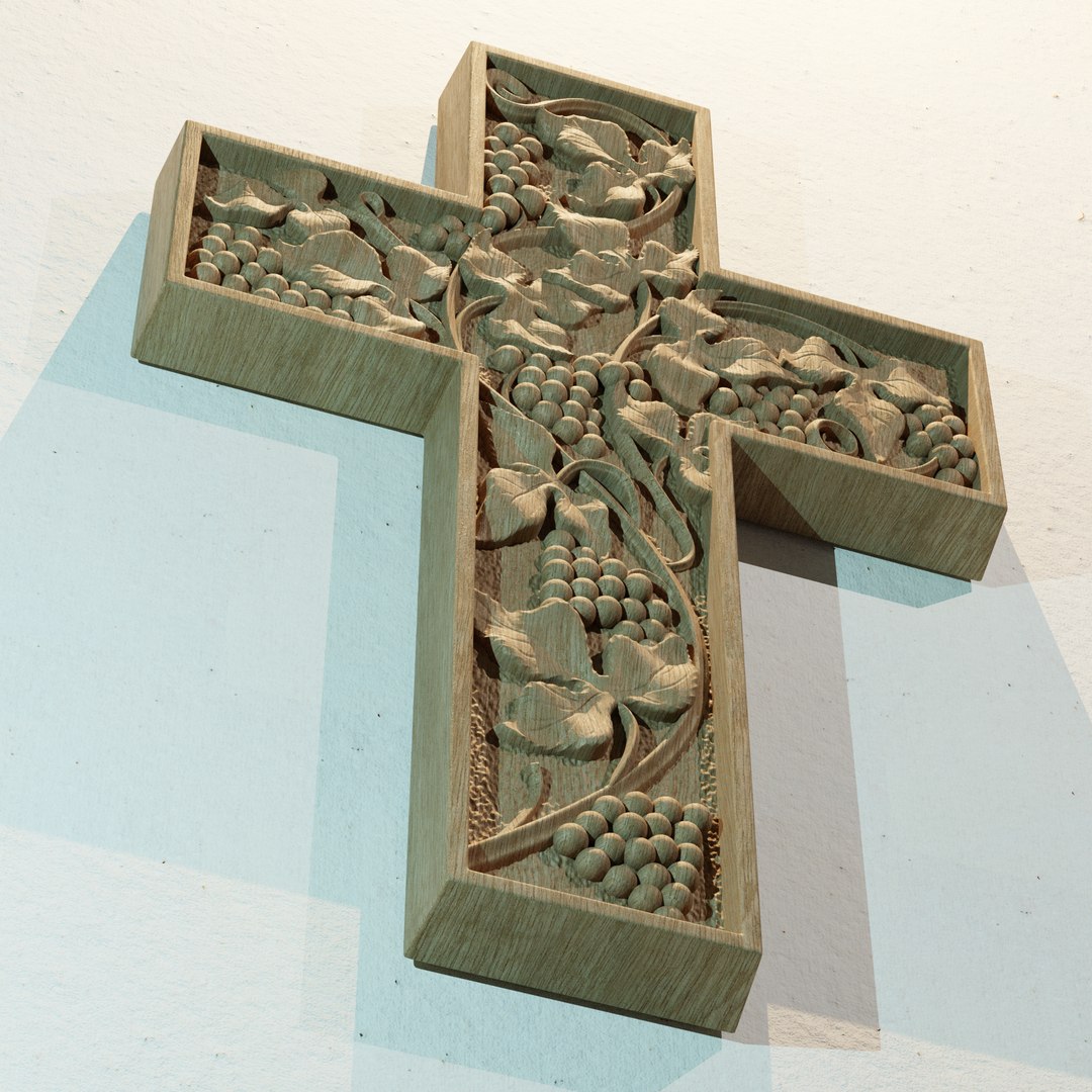 3D Model CROSS 2 STL FILE 3D MODEL FOR CNC - TurboSquid 2191214