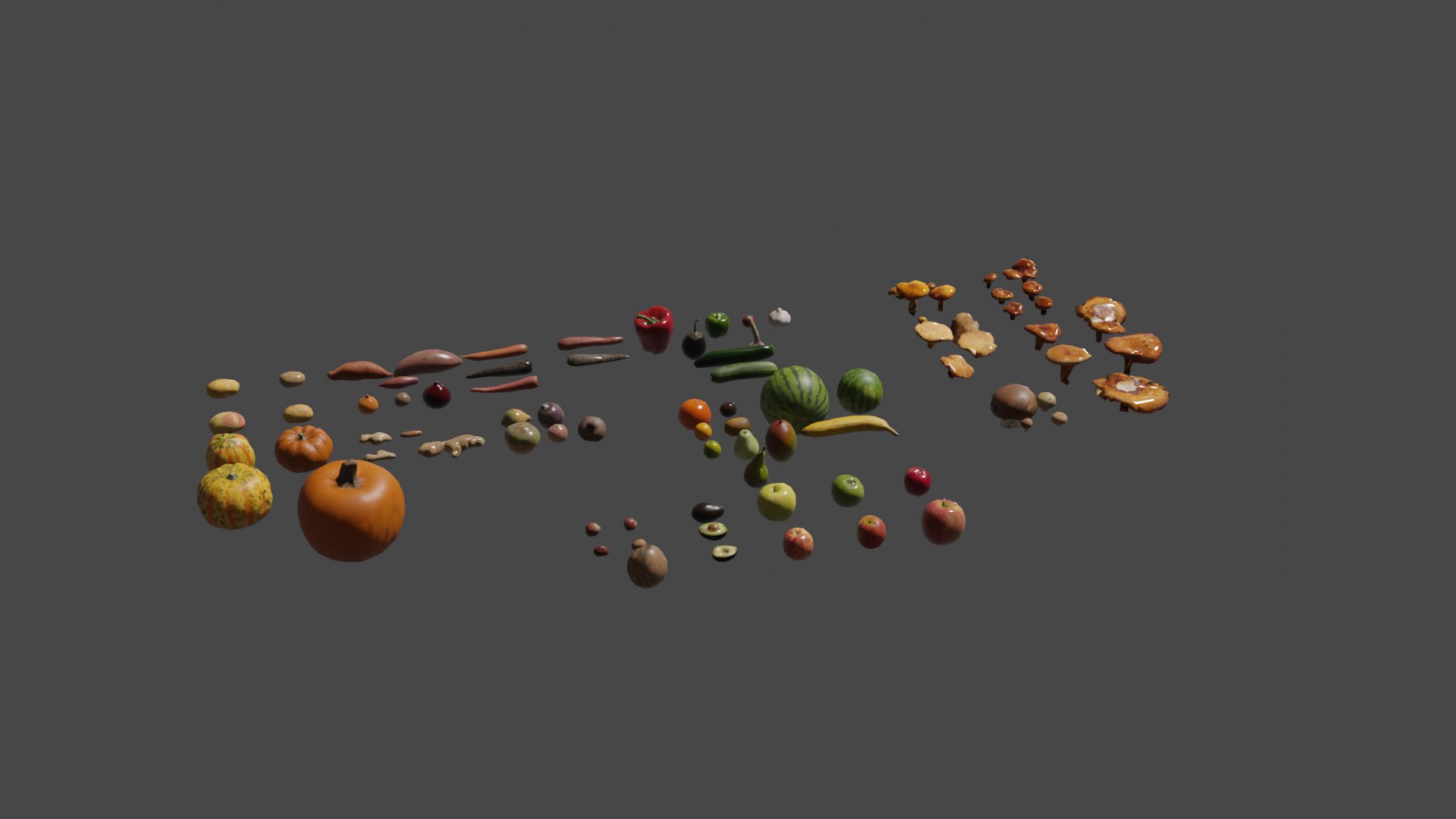 Mega Vegetables Mobile Model - TurboSquid 2395740