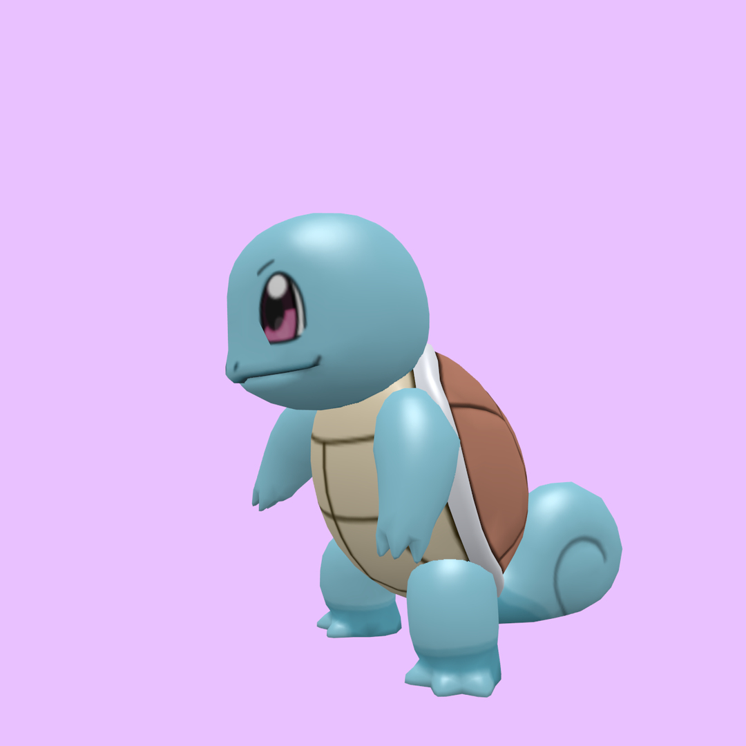 3D model pokemon squirtle poke - TurboSquid 1470453