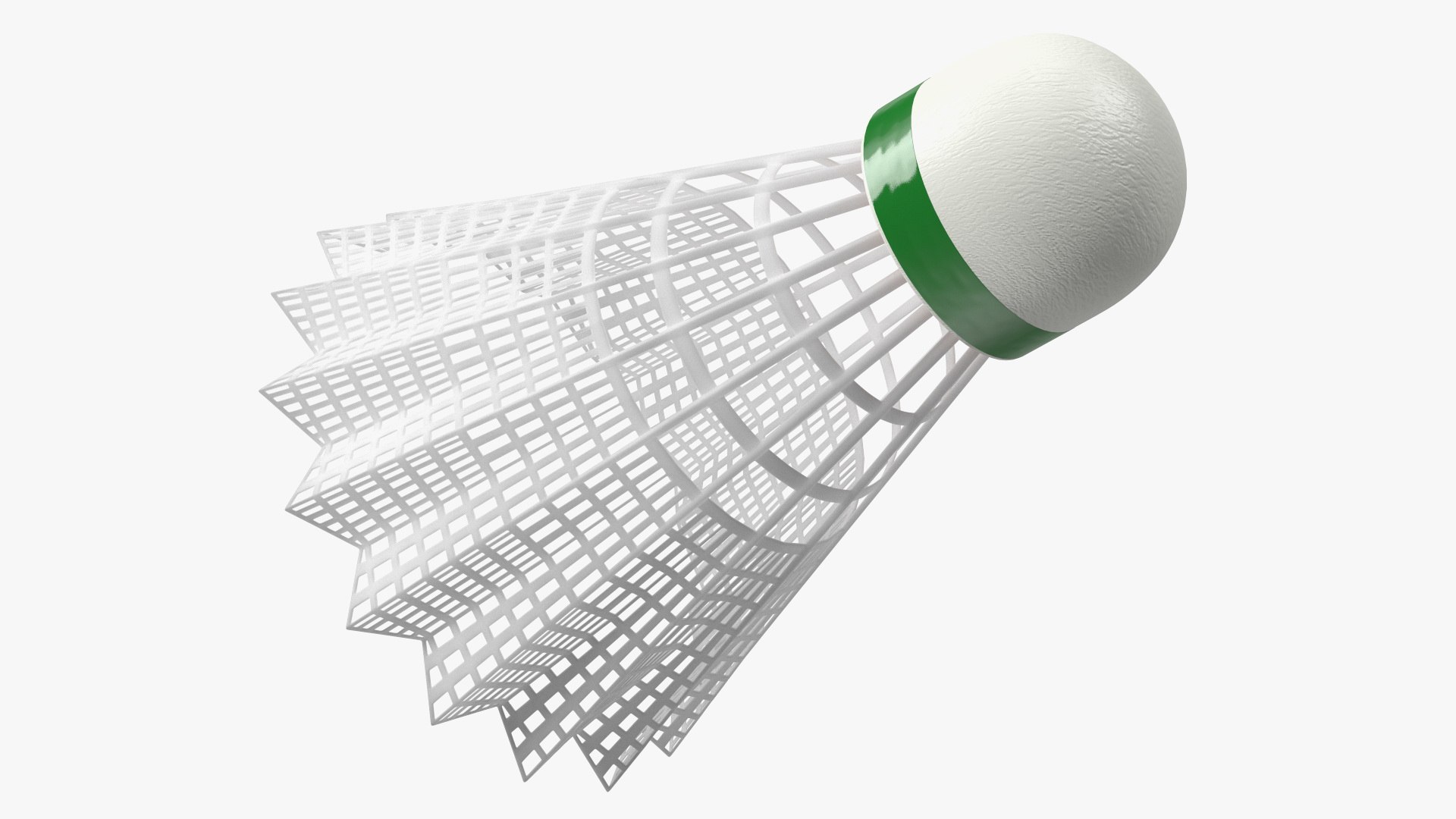3D Badminton Rackets and Shuttlecock model - TurboSquid 2154648