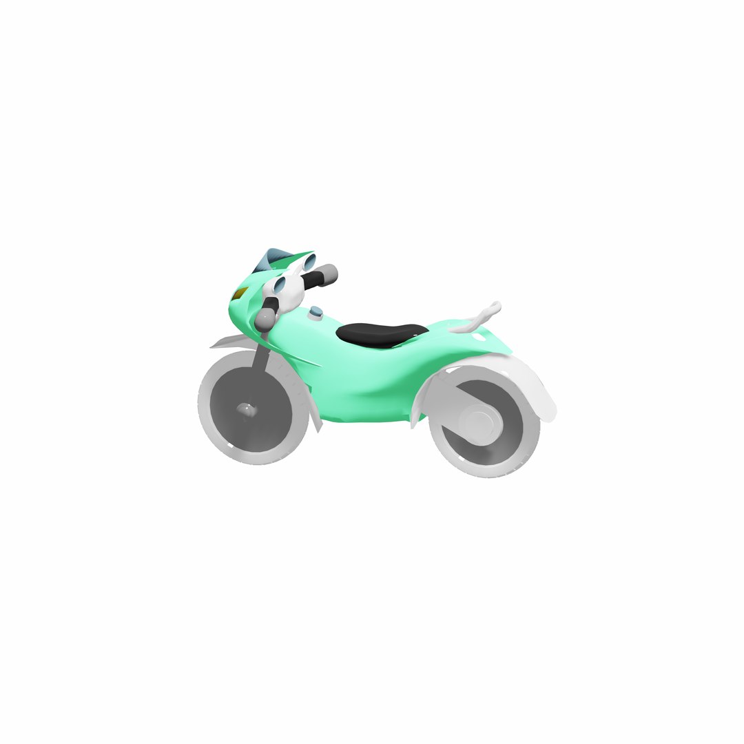 Super Drive And Super Bike Model - TurboSquid 2138767