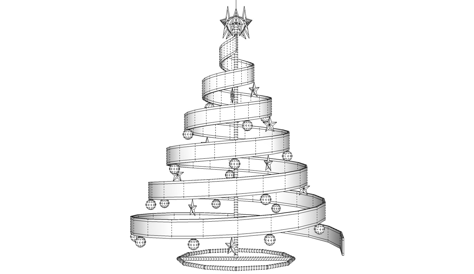 Christmas Tree 3D - TurboSquid 1666713